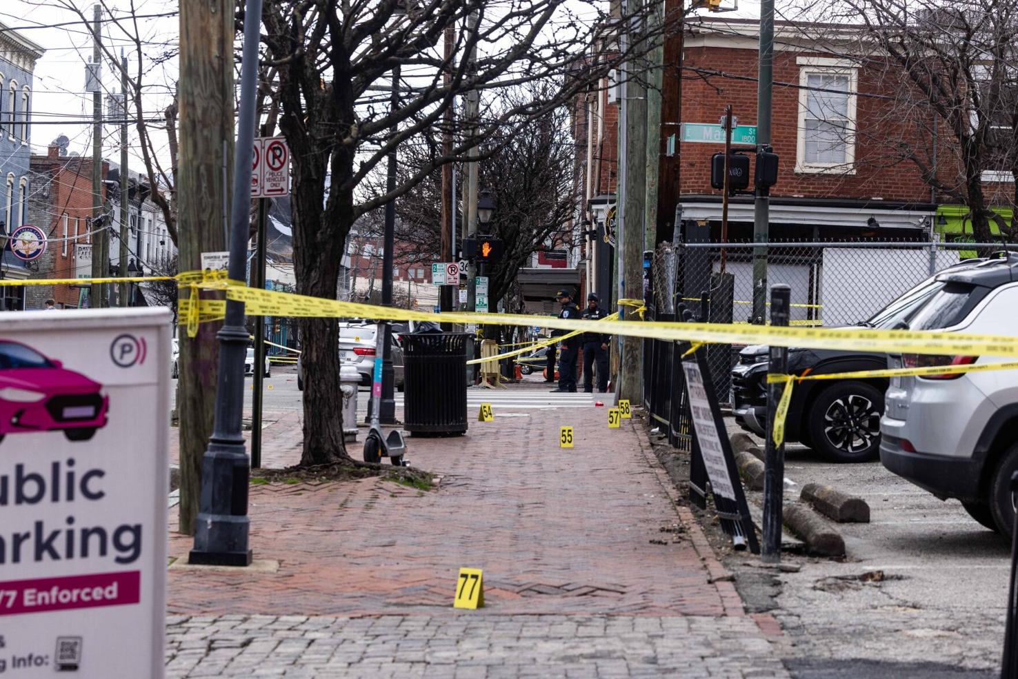 Photos: 9 shot in Shockoe Bottom
