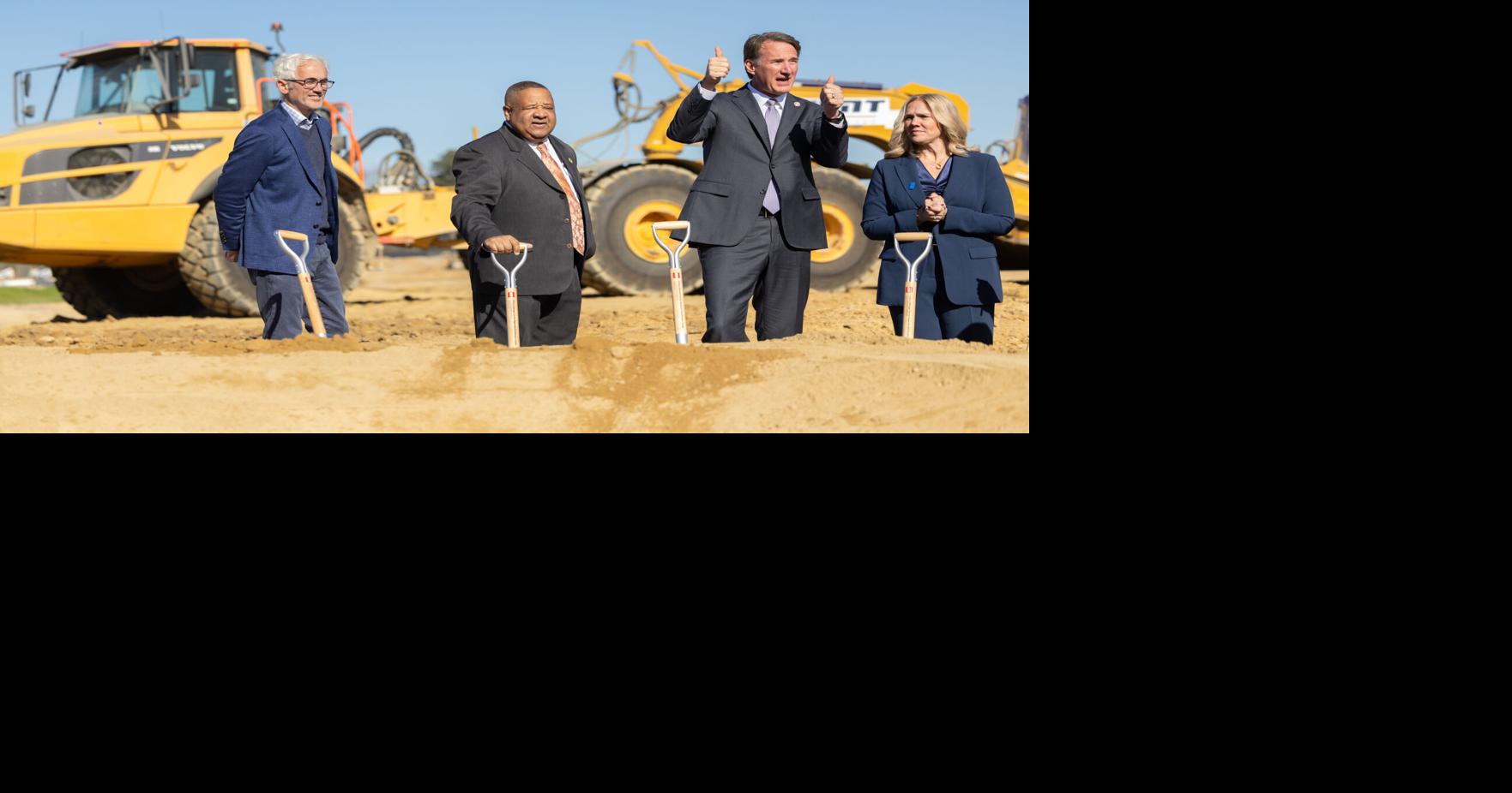Virginia: Groundbreaking at Lego distribution center