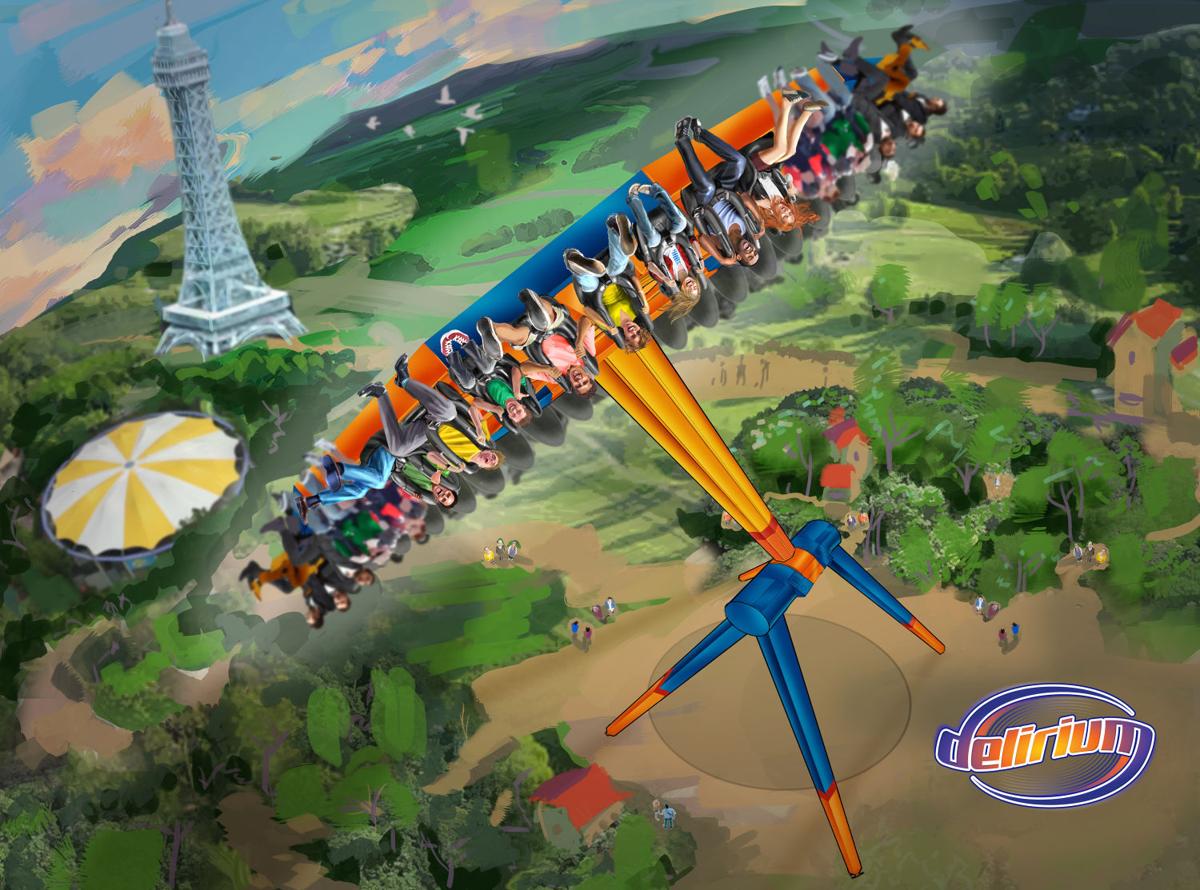 Delirium thrill ride to replace Shockwave at Kings Dominion