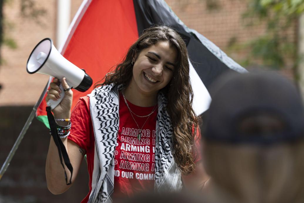 VCU students protest for Palestine after campus rule changes