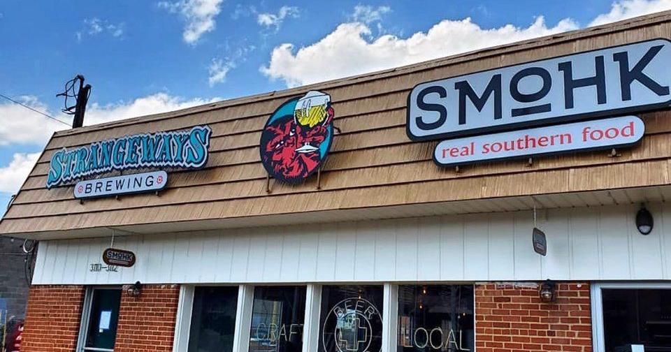 Strangeways Brewing in Scott's Addition is now open