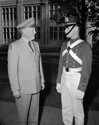1953 Army Gen. Withers A. Burress at VMI
