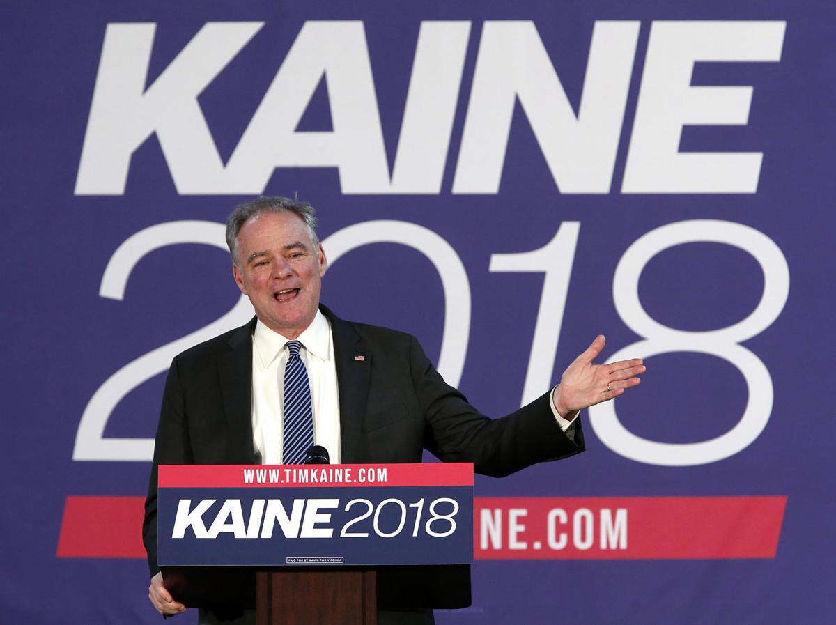 Sen. Tim Kaine gives commencement address at Radford; oldest graduate ...