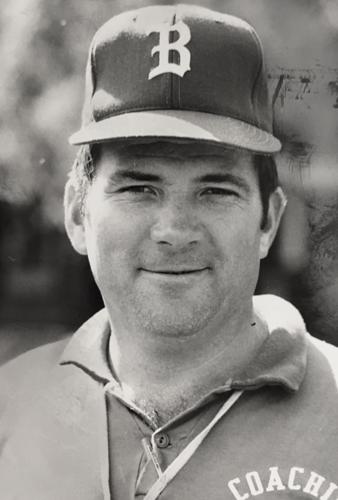 Jim McGinnis sometimes made his points from a three-point stance