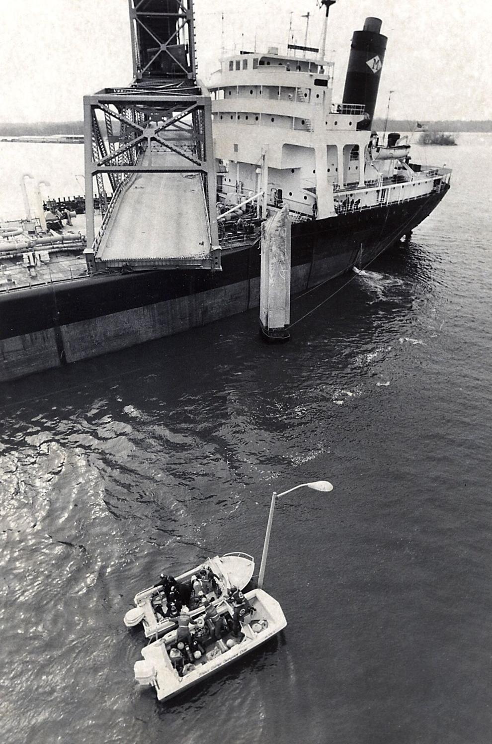 Remembering the Benjamin Harrison Bridge 1977 ship crash
