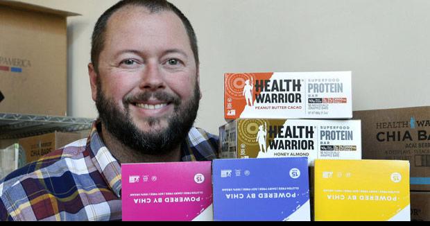 Health Warrior redesigns chia bar packaging, adds office space