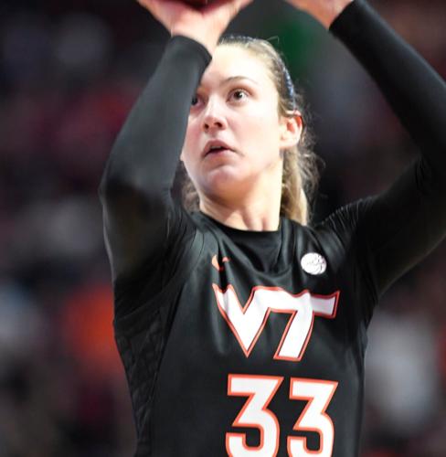 Virginia Tech's Elizabeth Kitley goes to Vegas in WNBA Draft