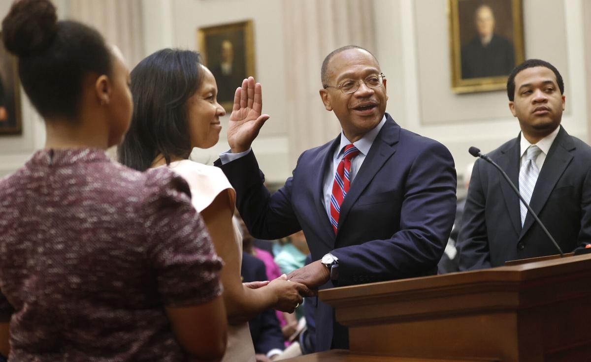 PHOTOS: S. Bernard Goodwyn sworn in as Chief Justice of Va. Supreme Court