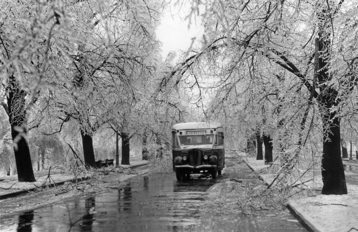 'Sleet storm' of 1943 glazed Richmond with an inch of ice, left ...