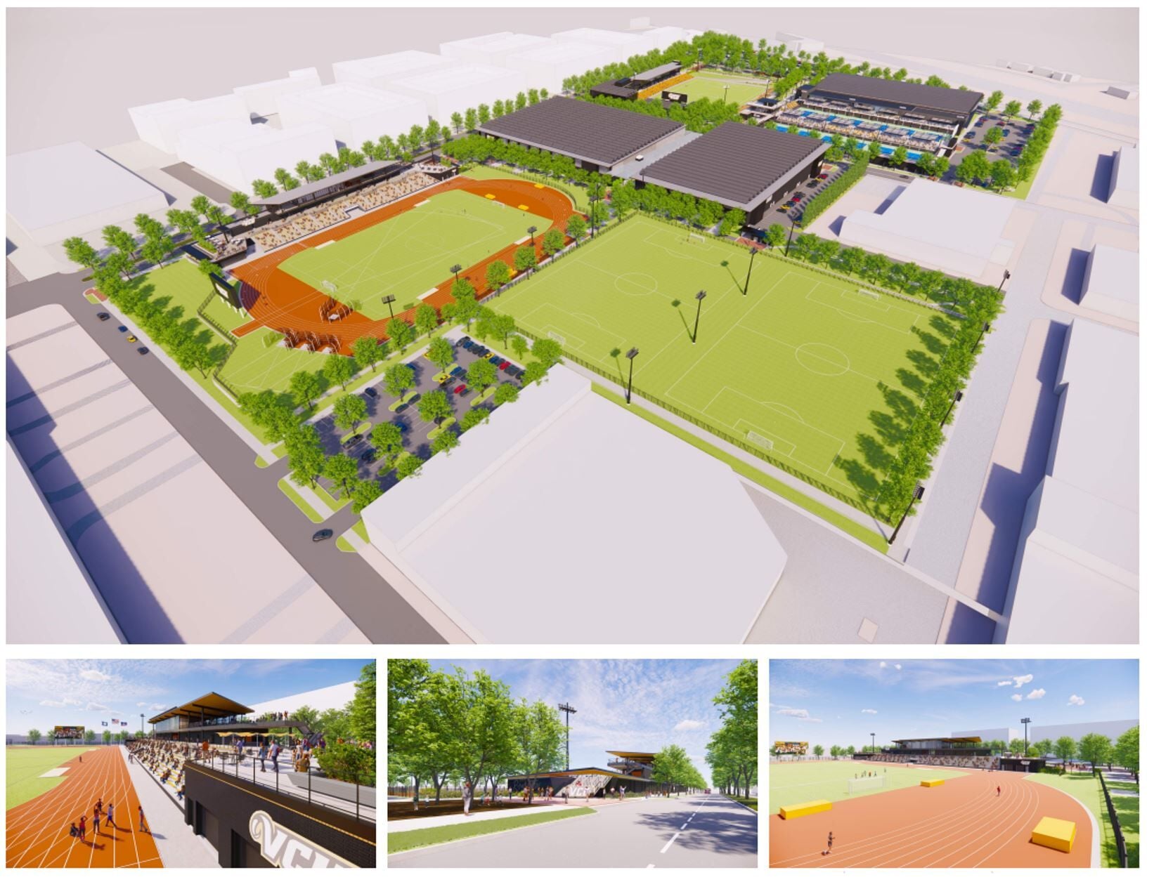 Construction begins on VCU's 42-acre athletics village