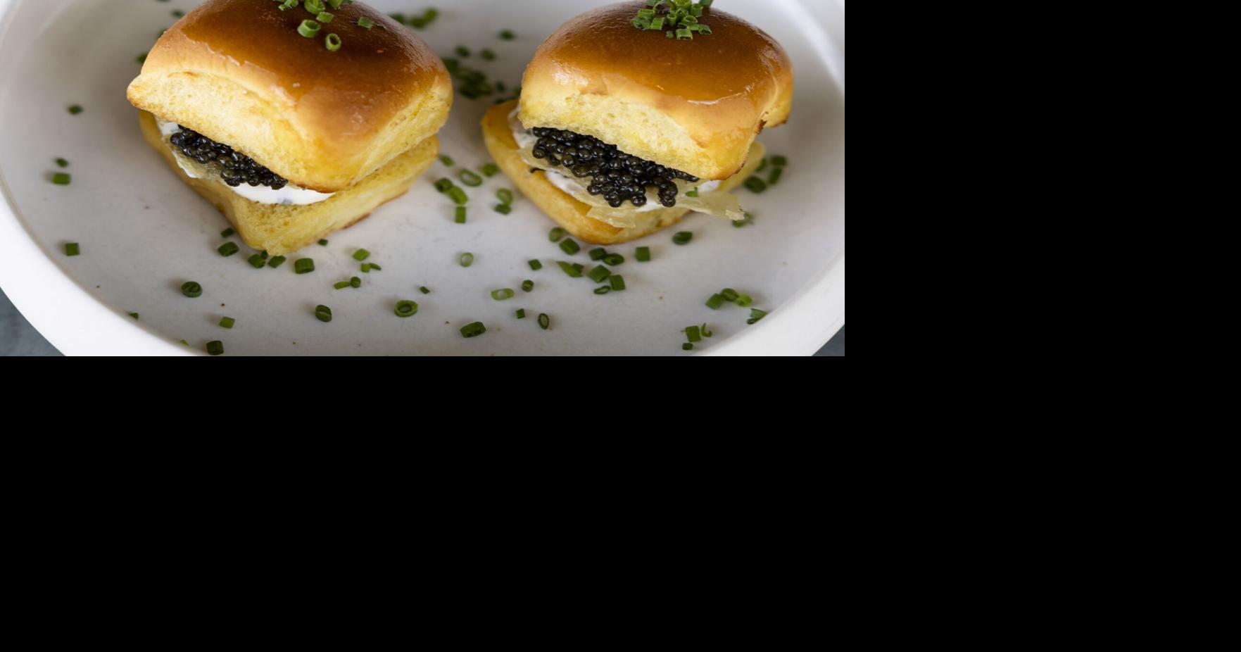 Great dish in Richmond: Caviar slider at Lillian