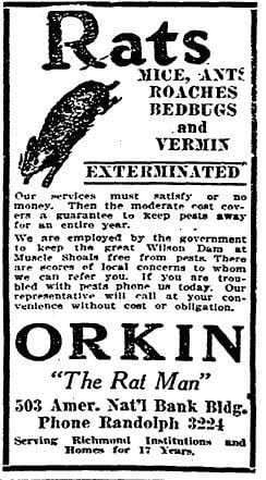 From the Archives: 'Otto the Rat Man' opened first Orkin pest control ...