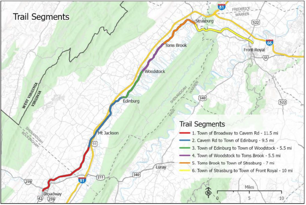 Va. rail-to-trail project on new track in Shenandoah Valley