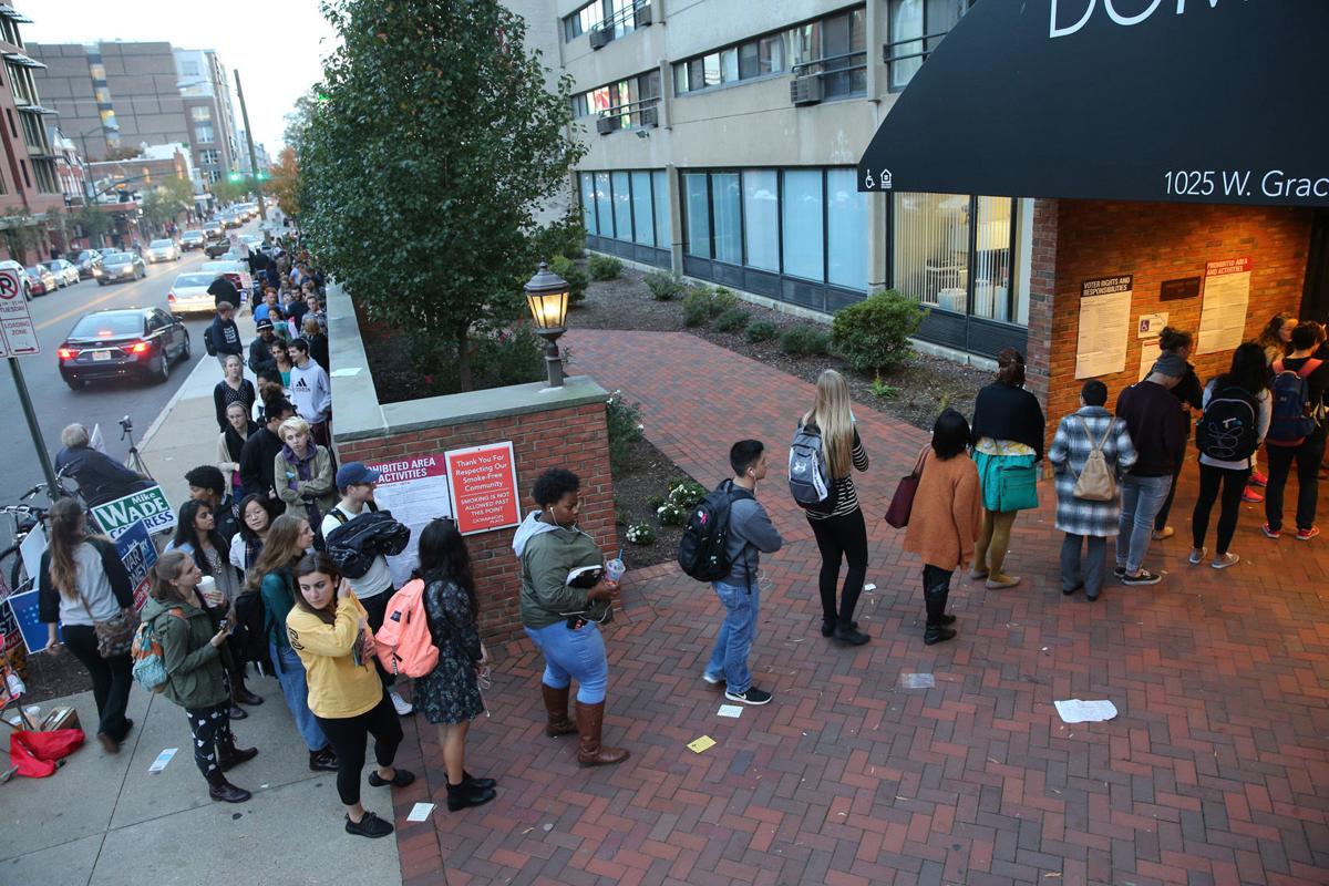 Long lines at Richmond, Henrico polls likely to split or move precincts