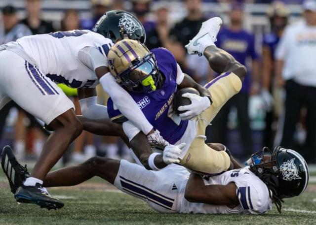 JMU football routs Weber State