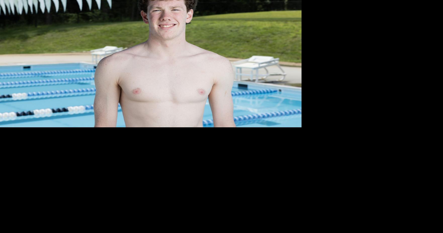 Harry Belcher competes in 200 IM at Olympic Trials