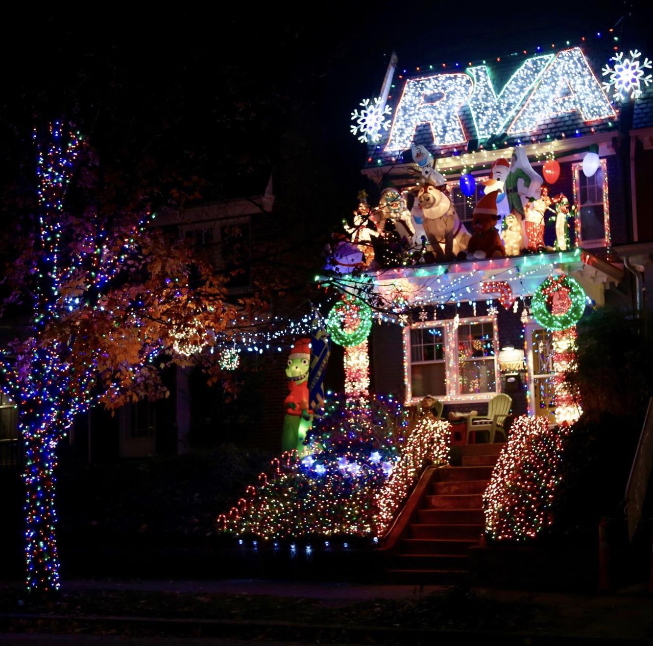 Here's your Richmond Tacky Lights list for 2022 🎄🎁