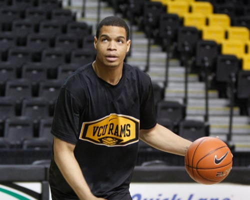 Hinton, a recruited walk-on, keeps working at VCU