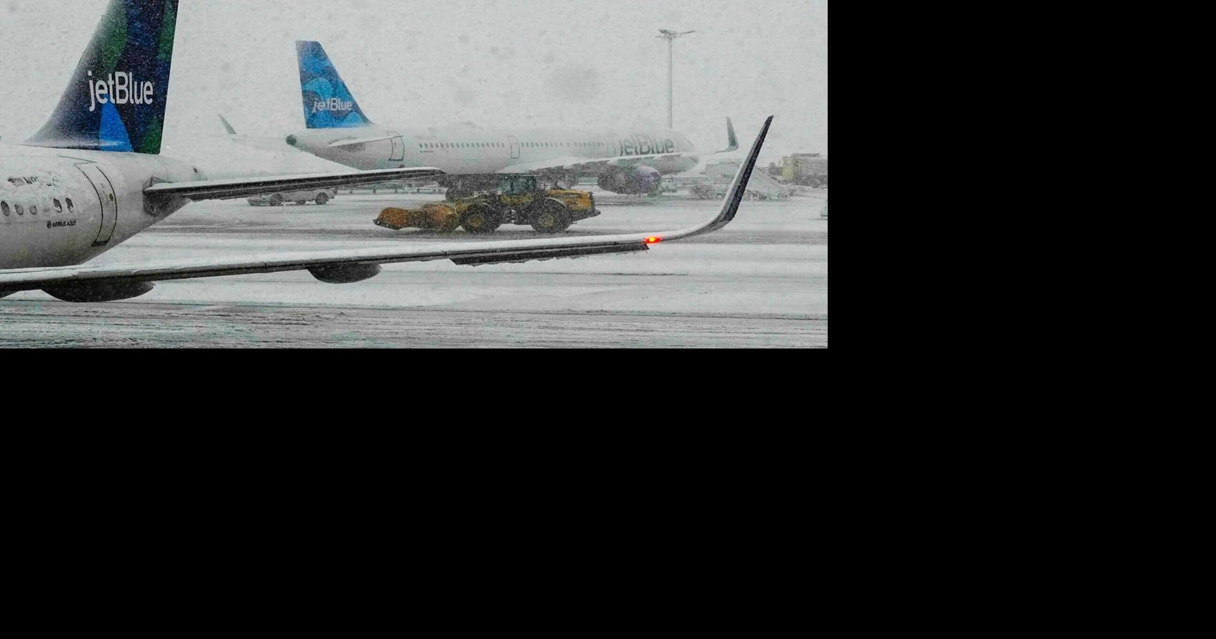 Winter snow storm hitting central Virginia Sunday evening