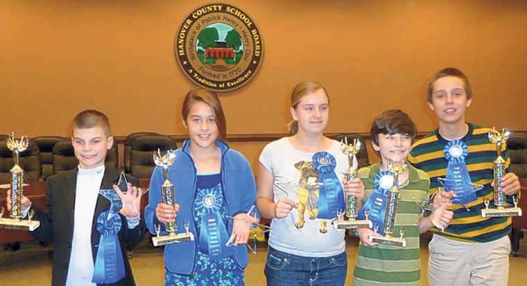 Middle school students ace forensics competition