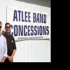 Band debuts new concession stand for Atlee football season