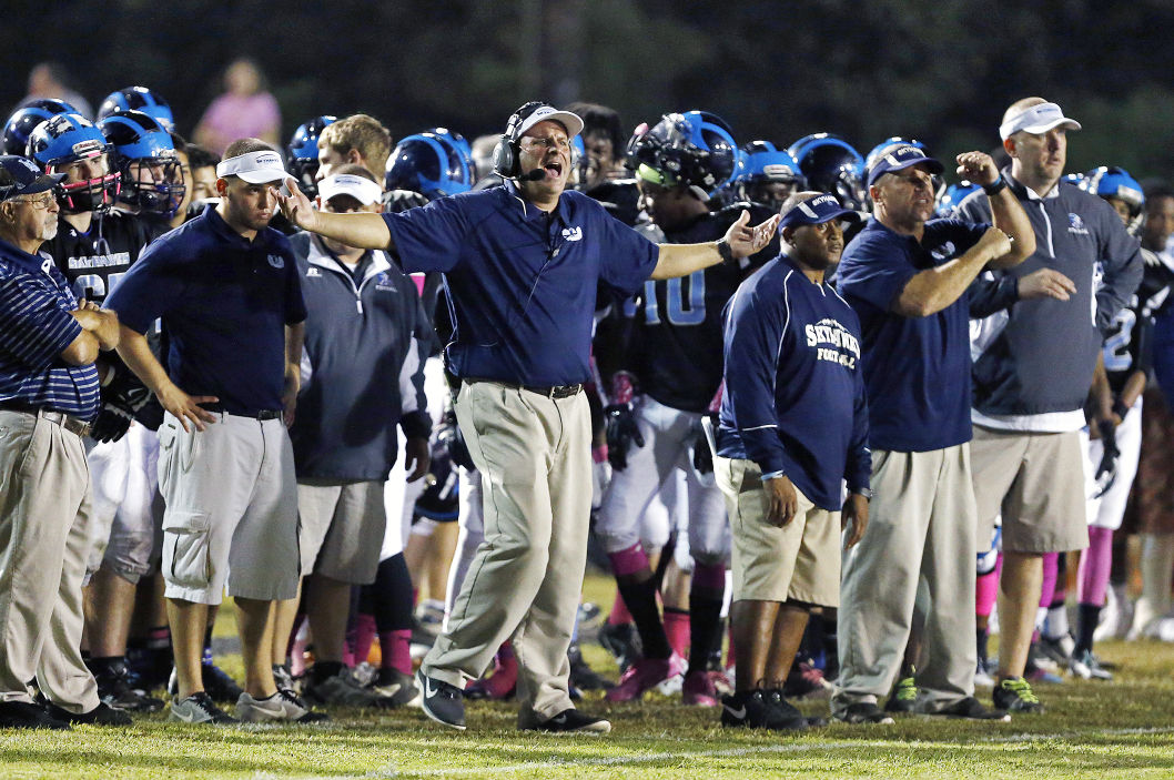 Photos of L.C. Bird football coach David Bedwell