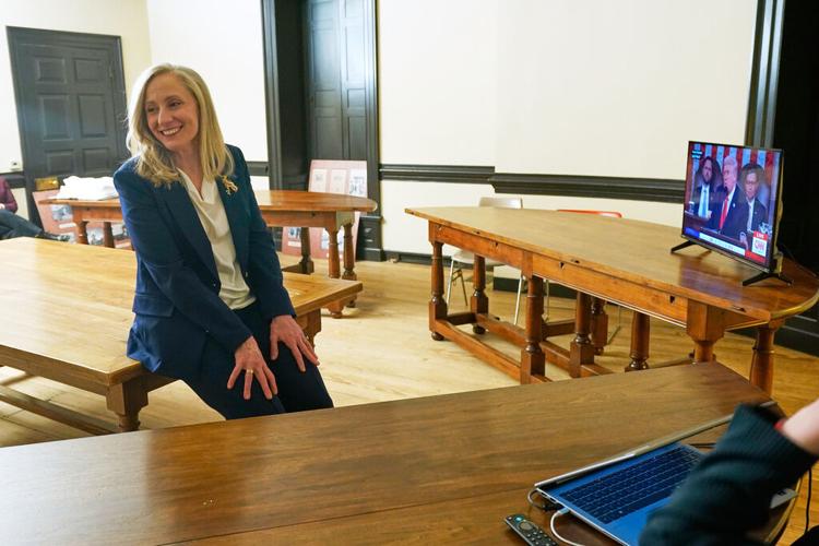 Photos: Gov. Spanberger gives Democrats response to State of the Union