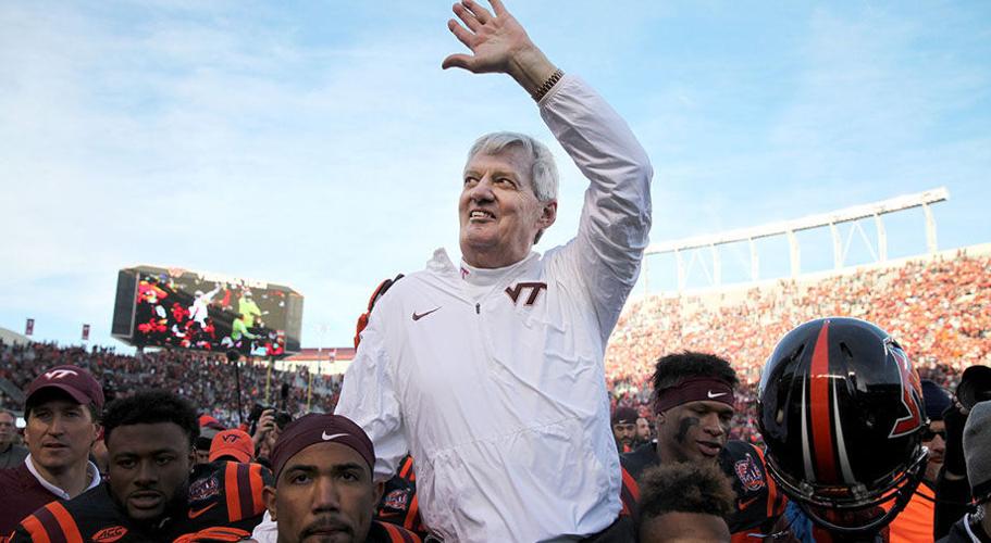 After stinging loss, Virginia Tech celebrates legendary coach