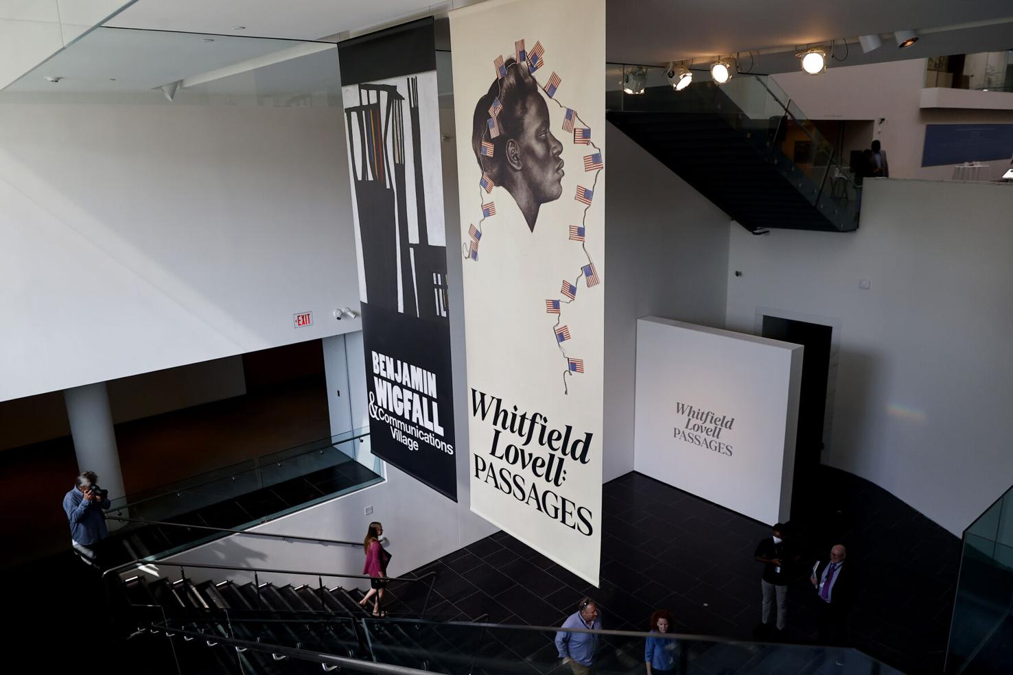 PHOTOS: VMFA's new exhibitions of Whitfield Lovell: Passages & Benjamin ...