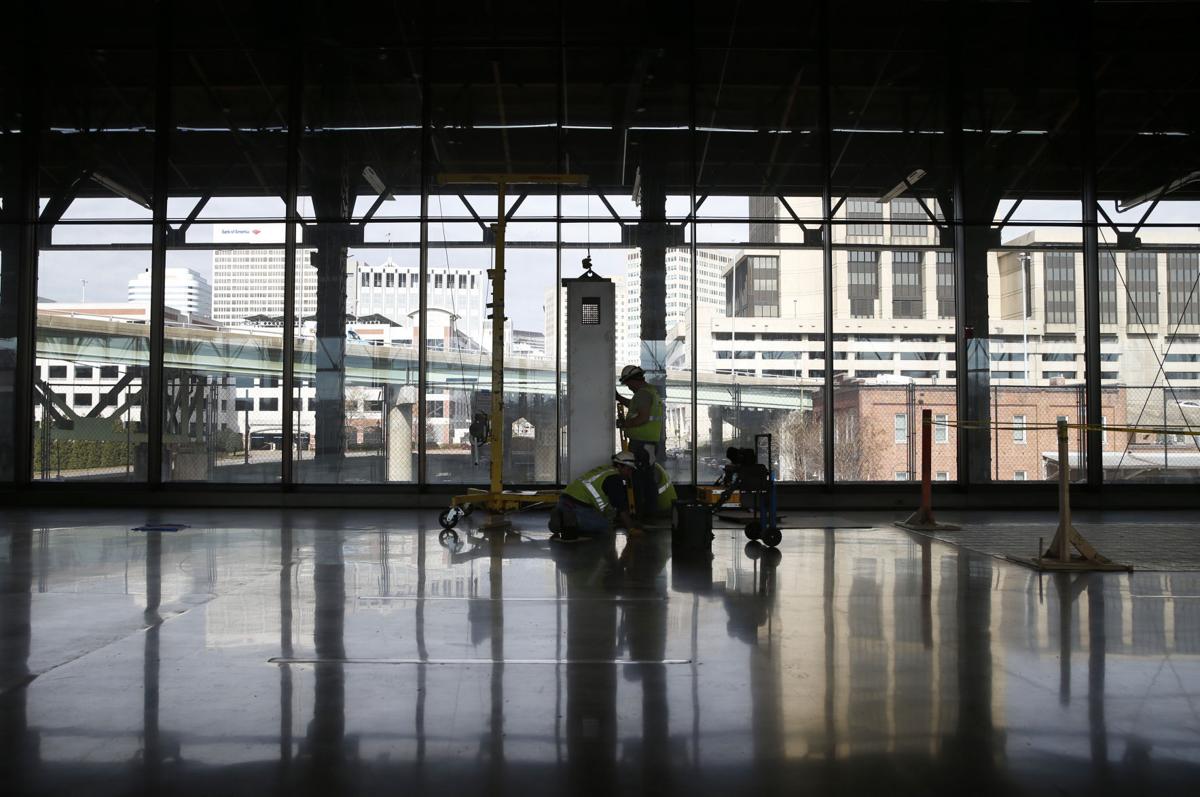 PHOTOS: Main Street Station train shed renovation