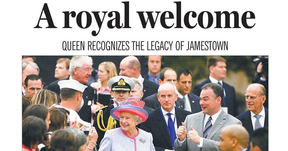 PAGES: Richmond Times-Dispatch coverage of Queen Elizabeth II in Virginia
