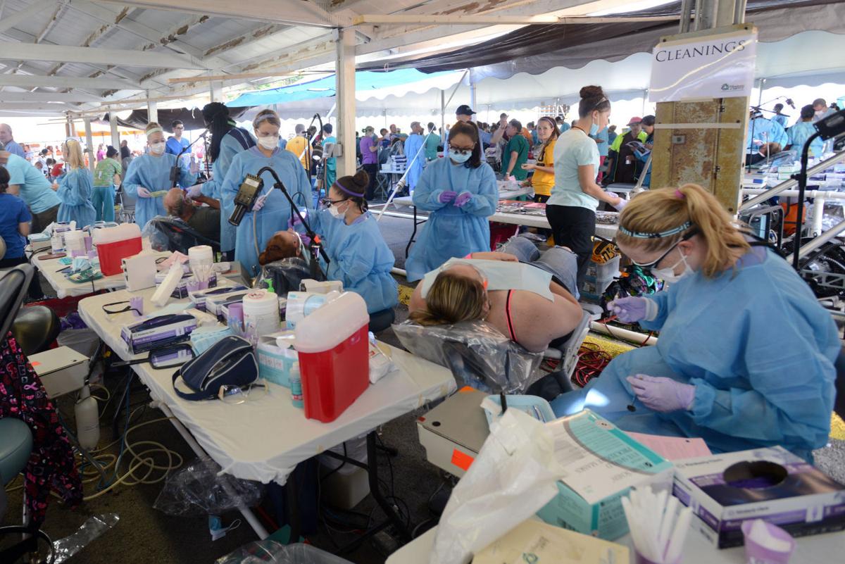 Drones deliver supplies to Remote Area Medical Clinic