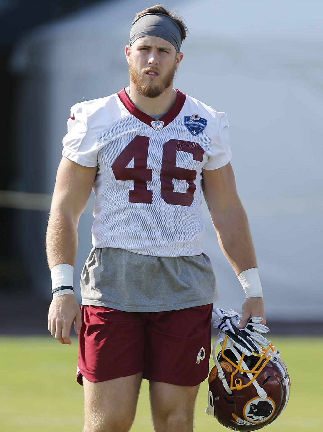 Former UR tight end Garrett Hudson fighting for a spot at Redskins camp