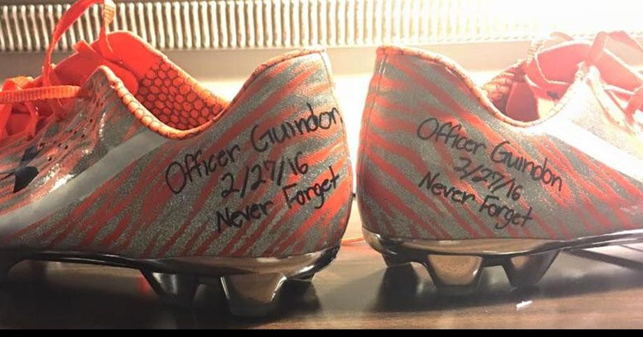 UVa, Varina standout Maurice Canady honors fallen officer at NFL combine