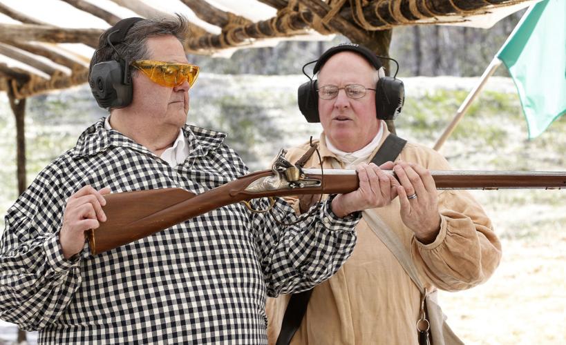 Visitors can shoot replicas of 18th-century muskets at Colonial ...