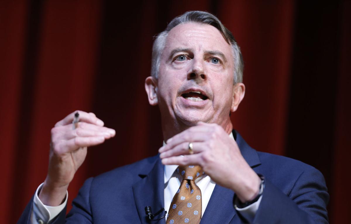 Pitching plan to streamline state bureaucracy, Gillespie tries to ...