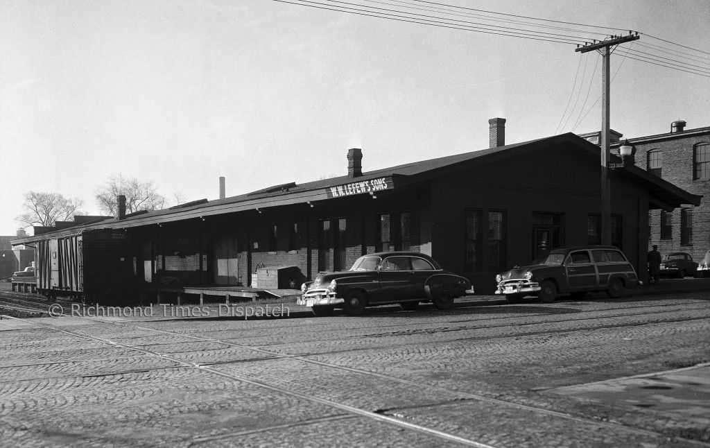 Seaboard Air Line Railroad station 1954