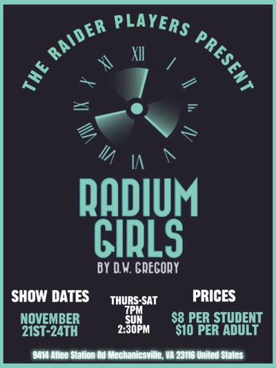 Atlee High School Raider Players’ star in "Radium Girls"