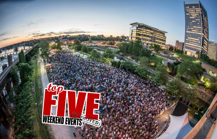 Top five weekend events