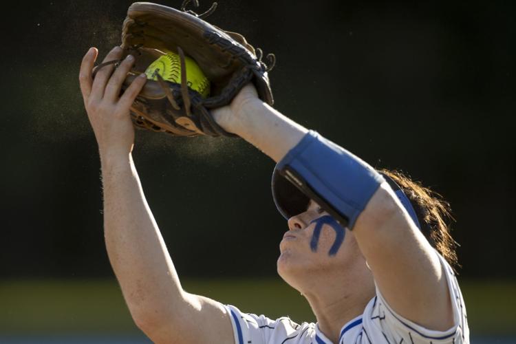 Powhatan softball uses offensive explosion to rout PG