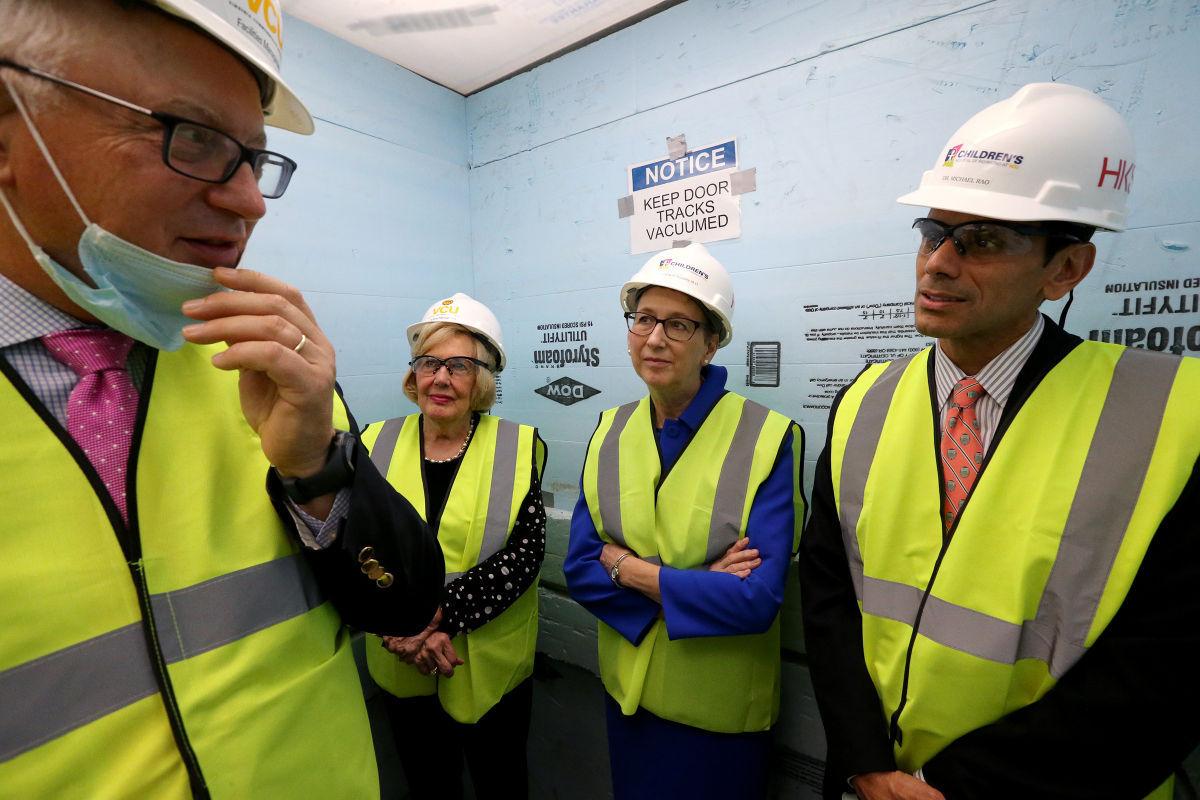 PHOTOS: VCU board tours Children's Pavilion