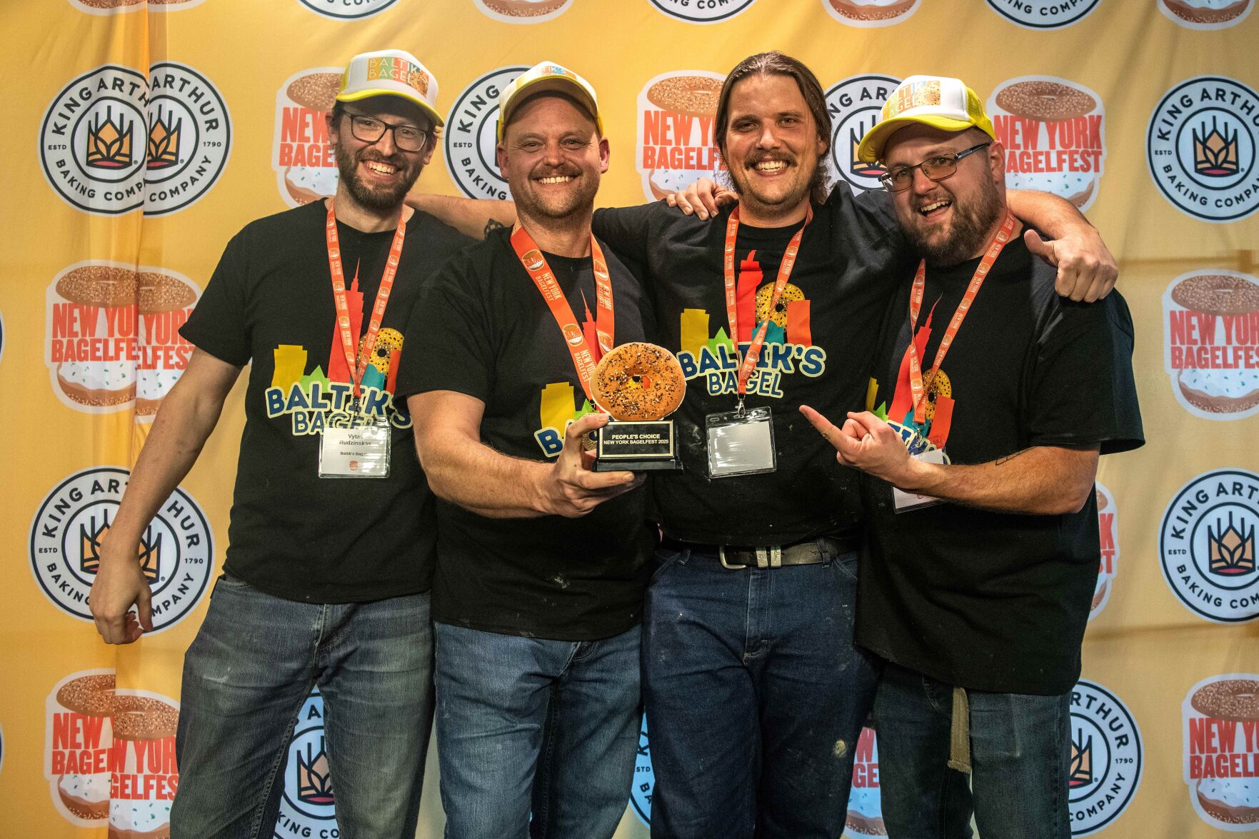 Baltik's Bagels wins People's Choice Award at BagelFest 2025