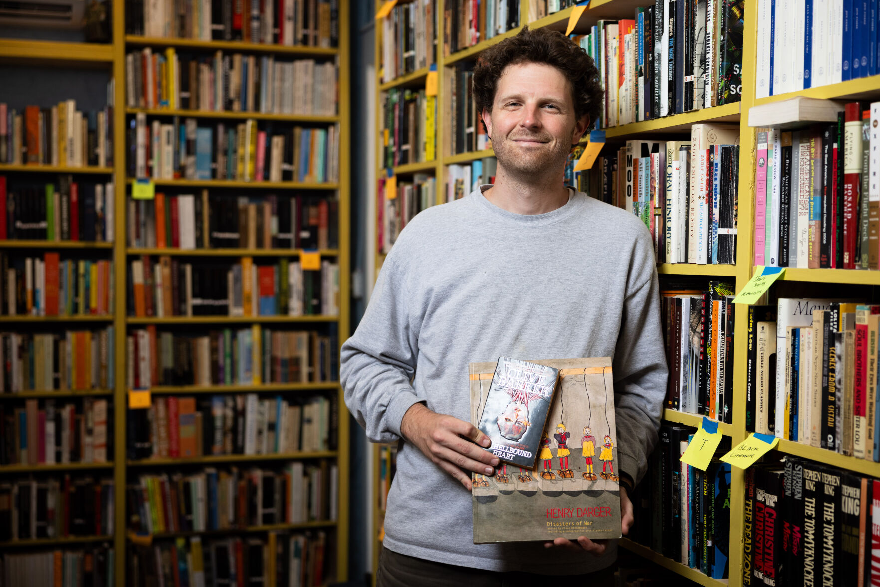 Local zine publisher opens used bookstore in Church Hill