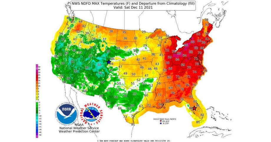 Weekend forecast: Windy with record warmth possible Saturday