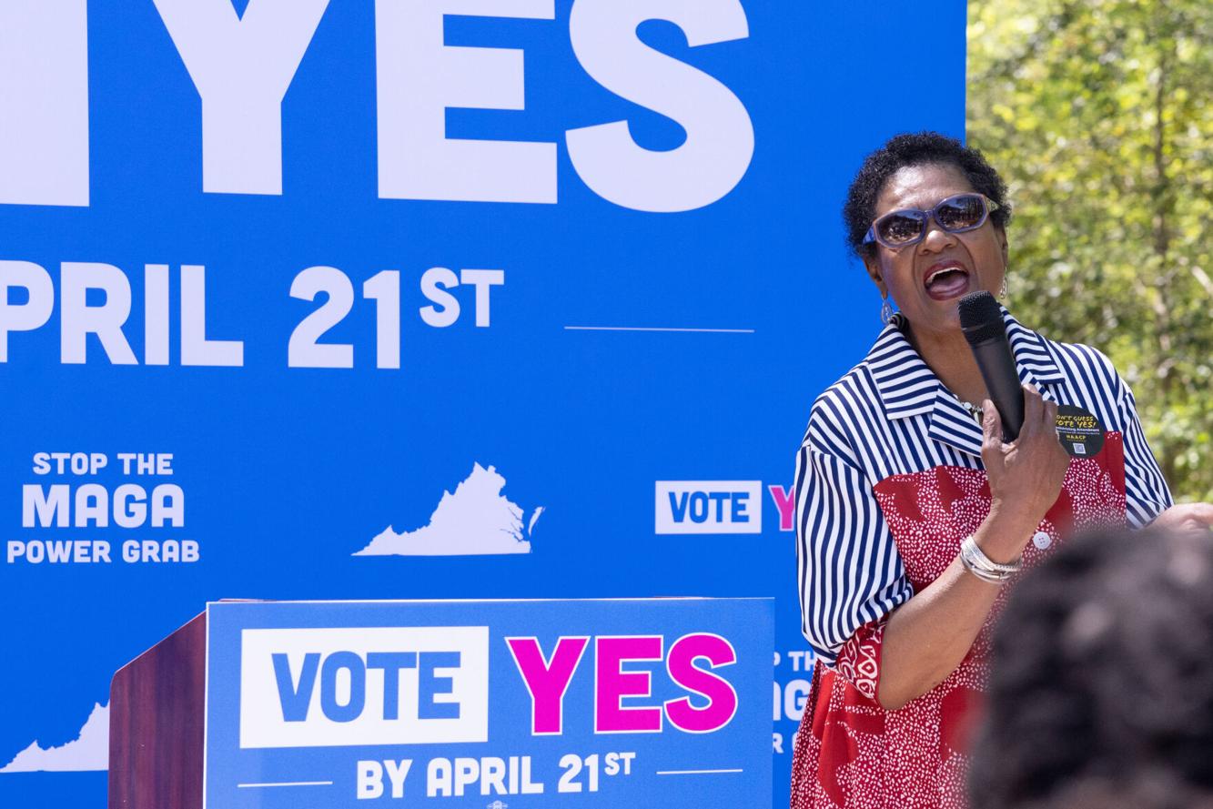 Va. redistricting early voting numbers by county and city