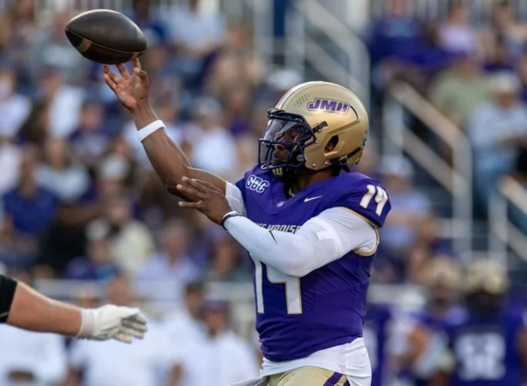 JMU QB's return to field nothing short of special