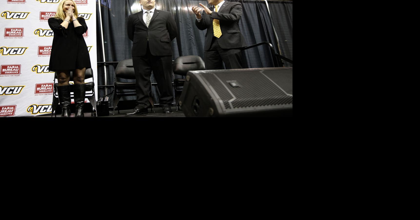 PHOTOS: Mike Rhoades introduced as VCU coach (2017)