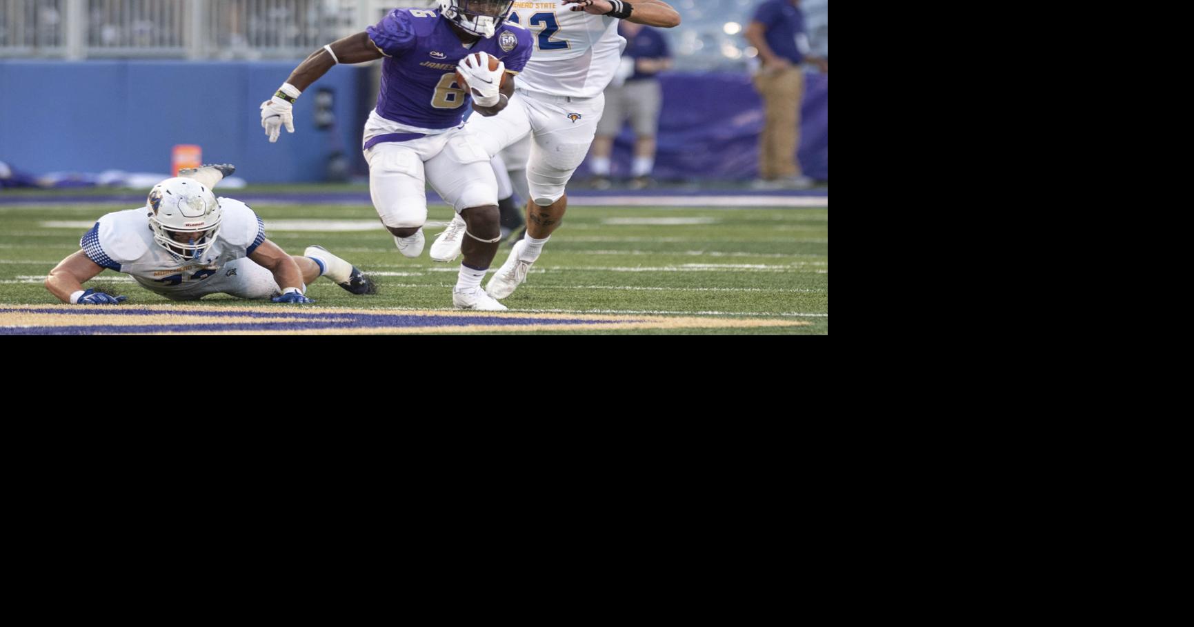 Promising JMU running back Kaelon Black back in action after limited 2021