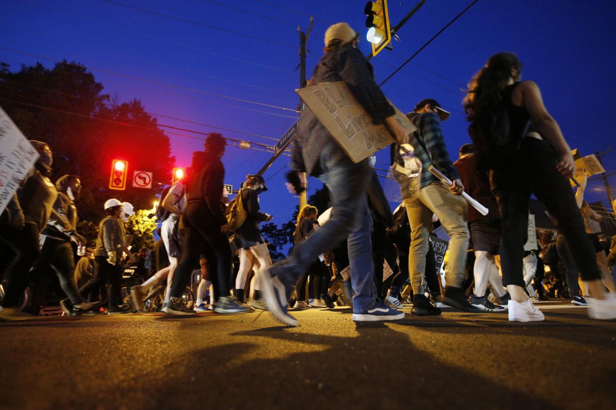 Hundreds march in downtown Richmond on fourth night of protests; police ...