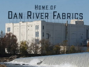Famous Dan River sign remains in storage